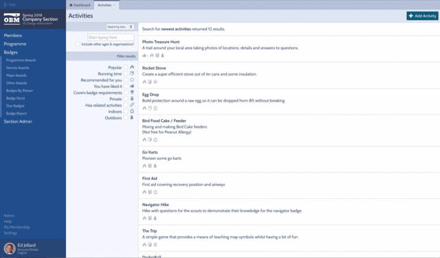 Online Brigade Manager (OBM): All your administration in one central system